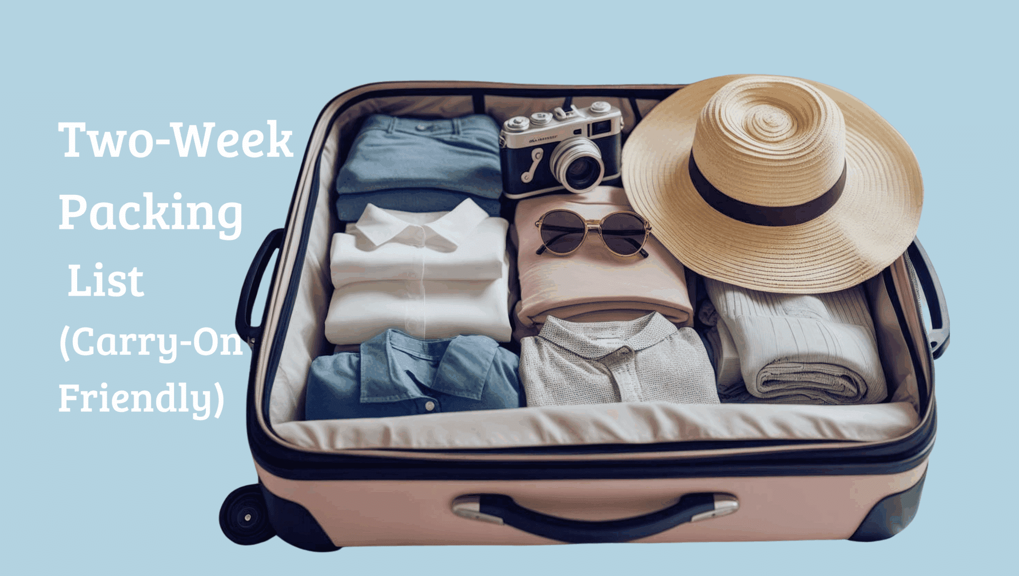 How To Pack For Two Weeks In A Carry-On | The Packing Strategist